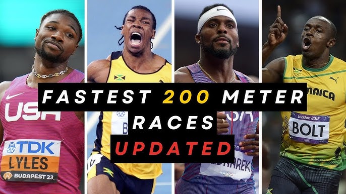 Top 10 Fastest 200m Men in History – The Masters of the Curve 🔥