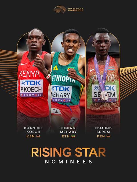 Finalists announced for 2025 Men's Rising Star Award 🌟